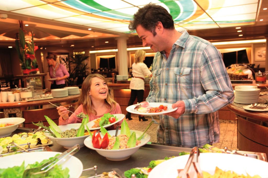Buffet on board Bretagne – Brittany Ferries