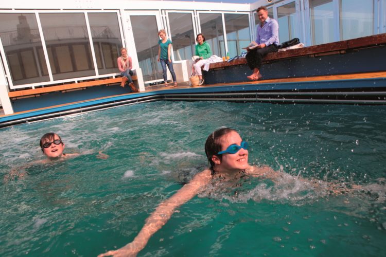Cap Finistere – swimming pool – Brittany Ferries