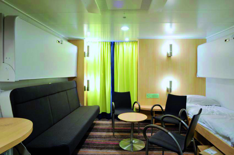 4 berth cabin on the Armorique – Brittany Ferries