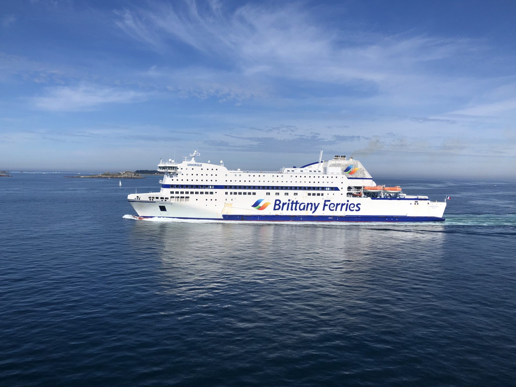 Armorique at sea – Brittany Ferries