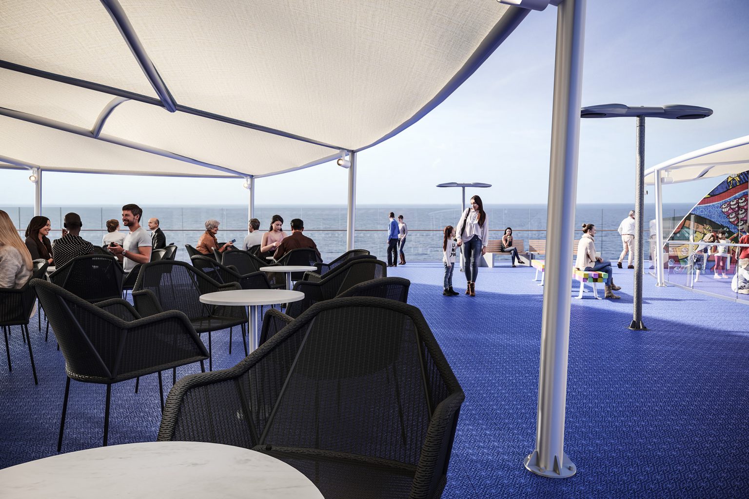 Galicia – sun deck – Brittany Ferries