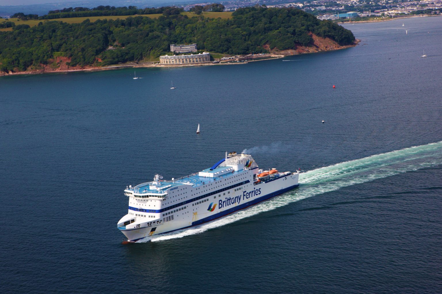 Armorique side profile – Brittany Ferries