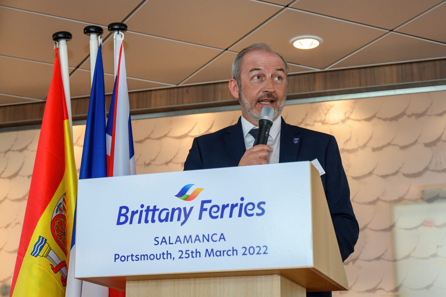CEO Christophe Mathieu at Salamanca launch event in Pompey – Brittany ...