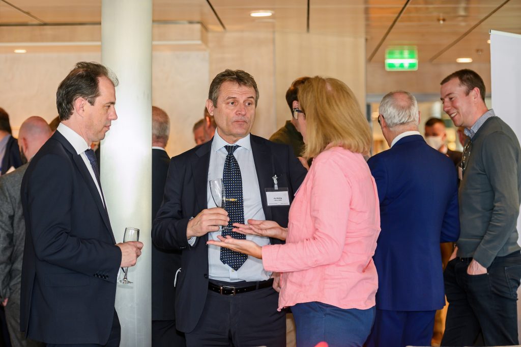 John Napton, CEO Condor, Per Westling MD Stena RoRo, Sarah Treseder CEO ...