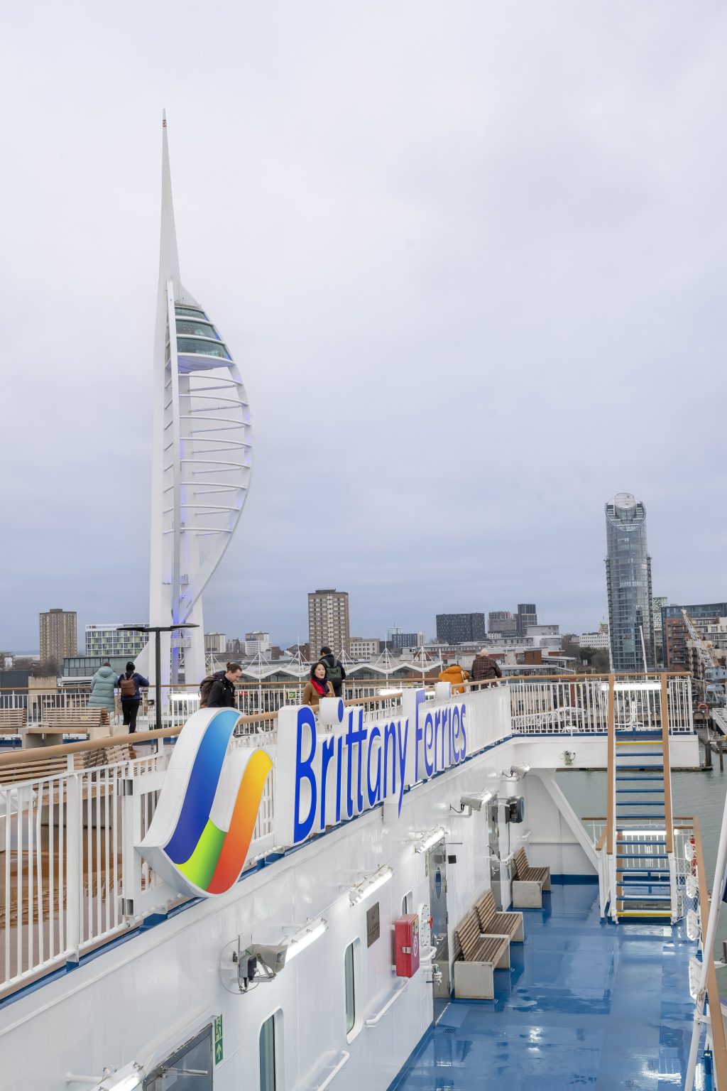 Pompey our UK hub – image Barry Hayden – Brittany Ferries